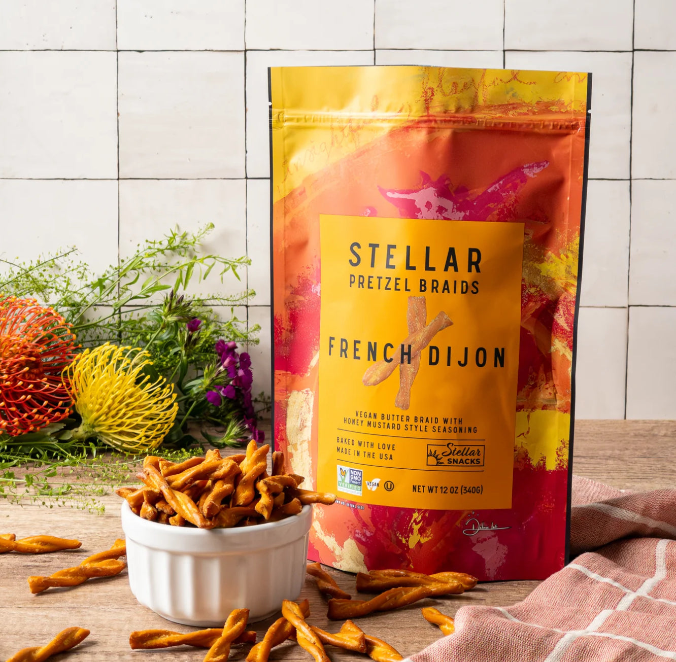 STELLAR PRETZEL BRAIDS FRENCH DIJON – Katie J's Gifts